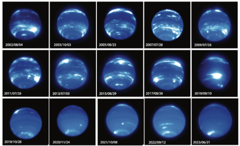 Neptuno muestra sus auroras: Webb detecta el fenómeno y un enfriamiento ...